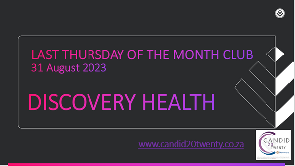 Last Thursday of the Month Club - Medical Aid – Candid20Twenty